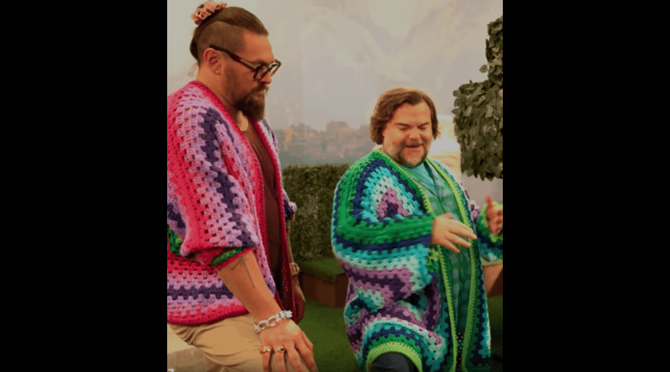 Jason Momoa & Jack Black Rock Crochet: Breaking Stereotypes in Fashion ...